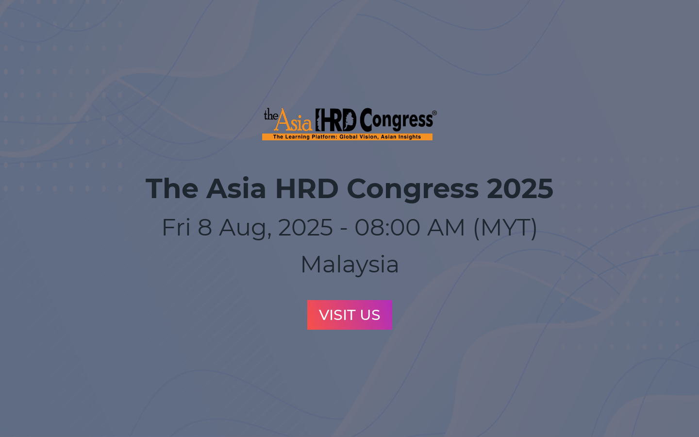 The Asia HRD Congress 2025